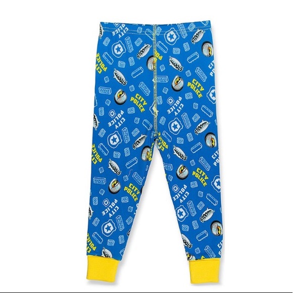 Lego | Pajamas | Lego City Yellow Blue On A Mission Pajama Set | Poshmark